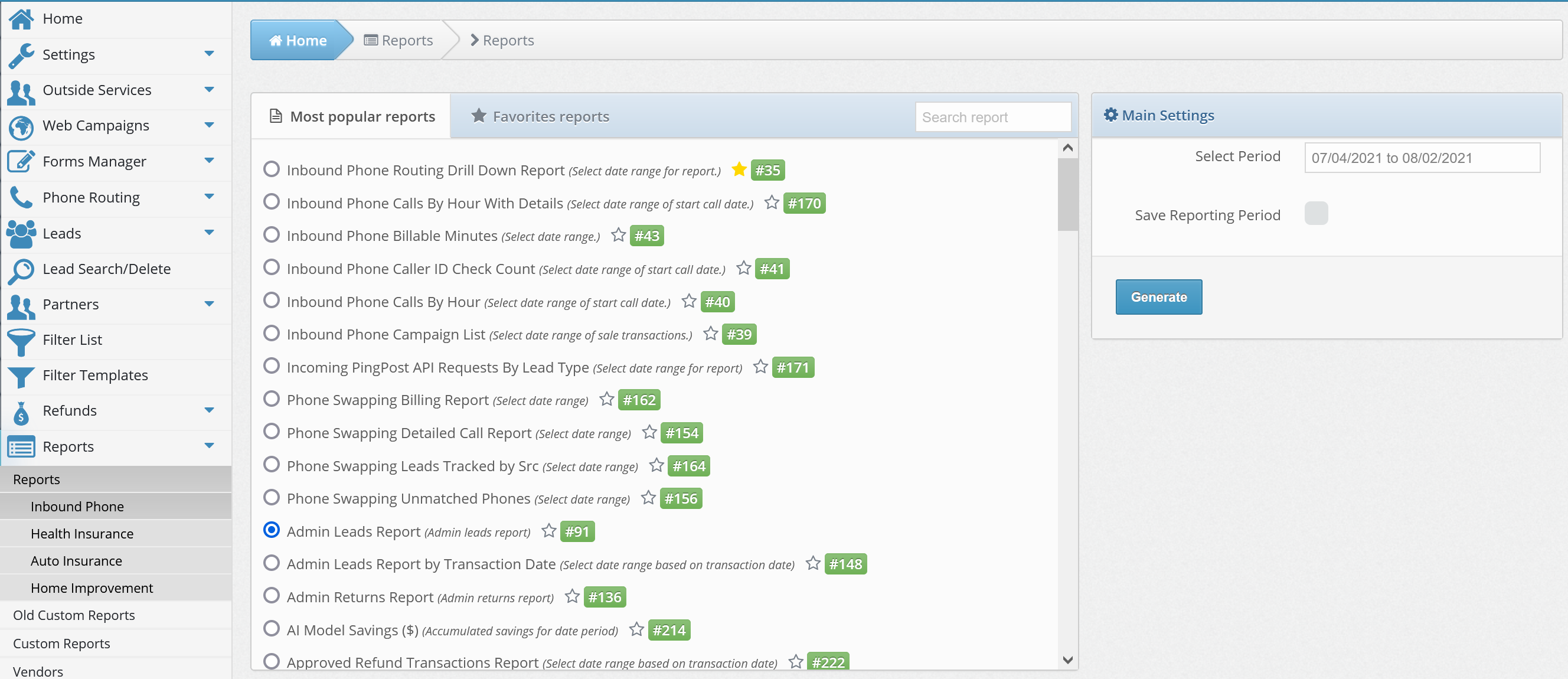 Generate Smart Reports | Background vs UI "Reports"